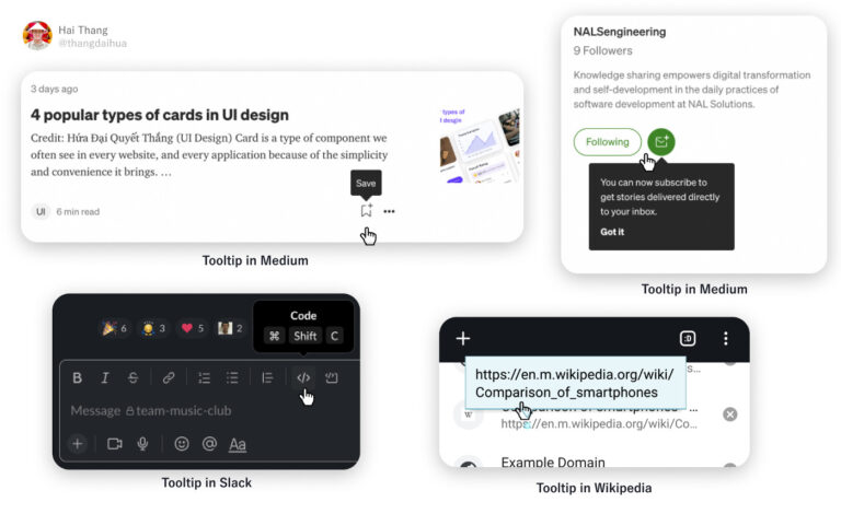 Cách áp dụng Tooltip hiệu quả trong thiết kế UI | TECHIE.VN